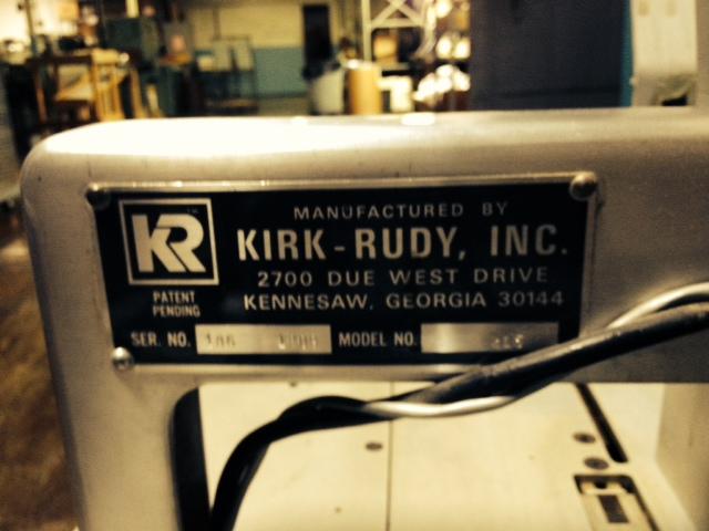 Lot #44: Kirk Rudy Model 211 Labeler and Conveyor - Des Plaines, IL ...